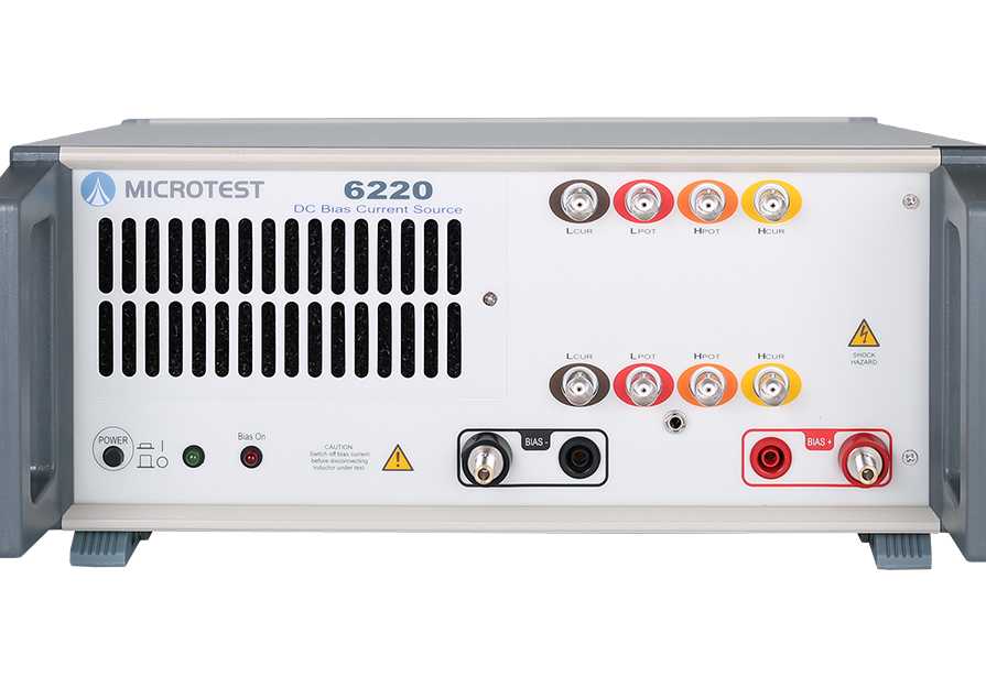 MICROTEST | 電感磁飽和測試系統-電流掃圖-MICROTEST
